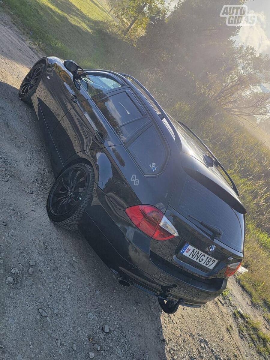 Black BMW 320 2008 in Vilnius, with an engine capacity of 2.00 L and mileage of 350 thousand km for 4200 €, photo 4 on AUTOMOTO.COM.LV
