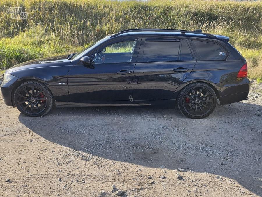 Black BMW 320 2008 in Vilnius, with an engine capacity of 2.00 L and mileage of 350 thousand km for 4200 €, photo 6 on AUTOMOTO.COM.LV