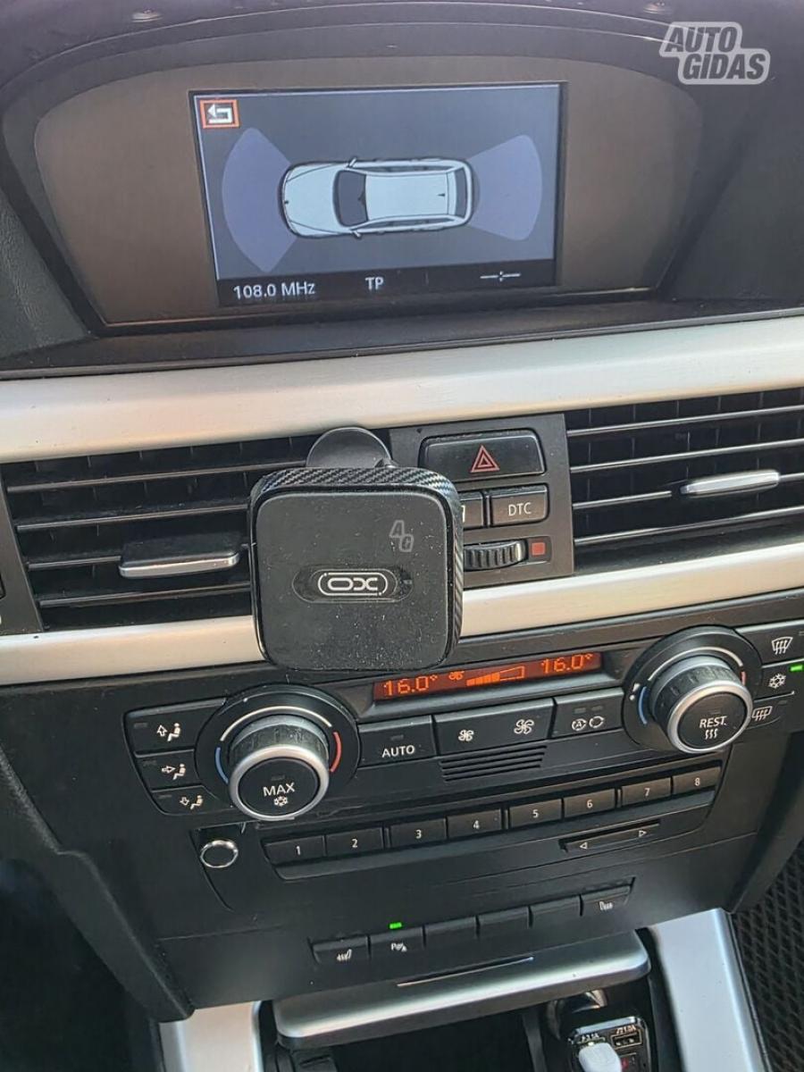 Black BMW 320 2008 in Vilnius, with an engine capacity of 2.00 L and mileage of 350 thousand km for 4200 €, photo 19 on AUTOMOTO.COM.LV