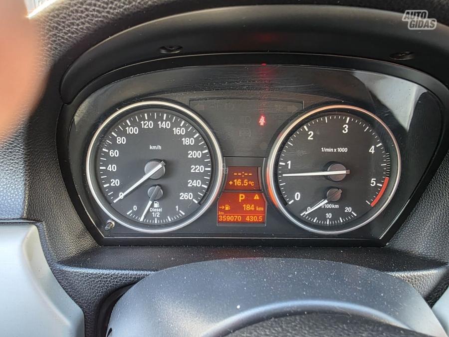 Black BMW 320 2008 in Vilnius, with an engine capacity of 2.00 L and mileage of 350 thousand km for 4200 €, photo 21 on AUTOMOTO.COM.LV