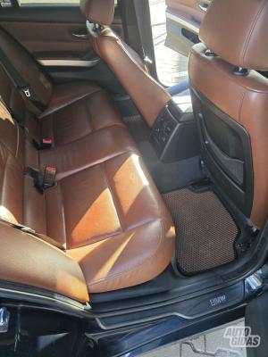 Black BMW 320 2008 in Vilnius, with an engine capacity of 2.00 L and mileage of 350 thousand km for 4200 €, photo 28 on AUTOMOTO.COM.LV
