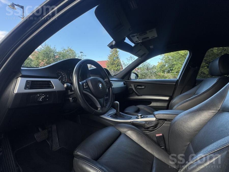 Melns BMW 320 2008 Jelgava, ar dzinēja tilpumu 2.00 L un nobraukumu 380 tūkst. km par 3299 €, foto 15 vietnē AUTOMOTO.COM.LV