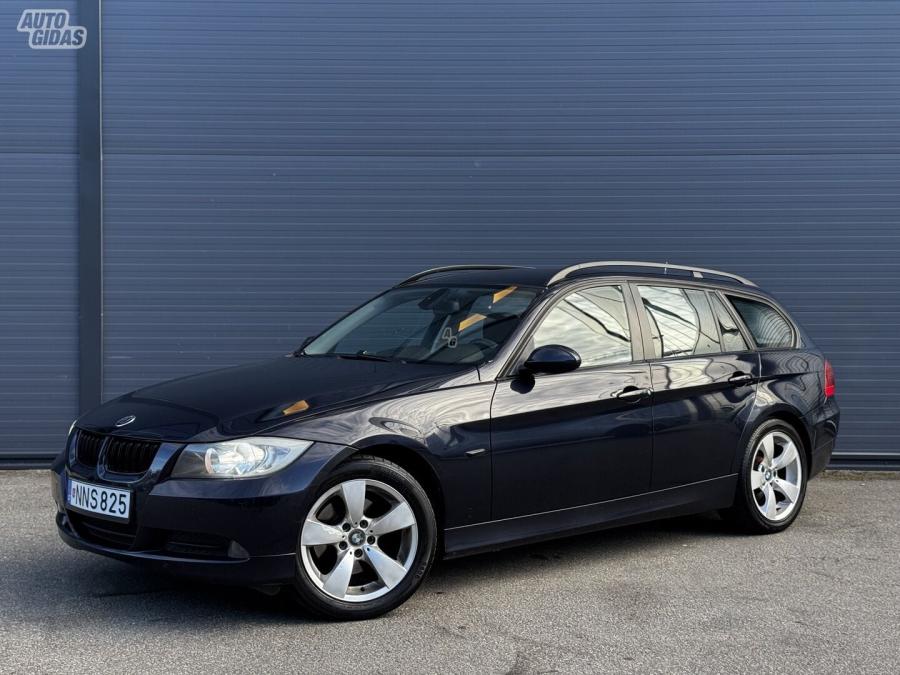 Black BMW 320 2008 in Klaipeda, with an engine capacity of 2.00 L and mileage of 285 thousand km for 2850 €, photo 5 on AUTOMOTO.COM.LV