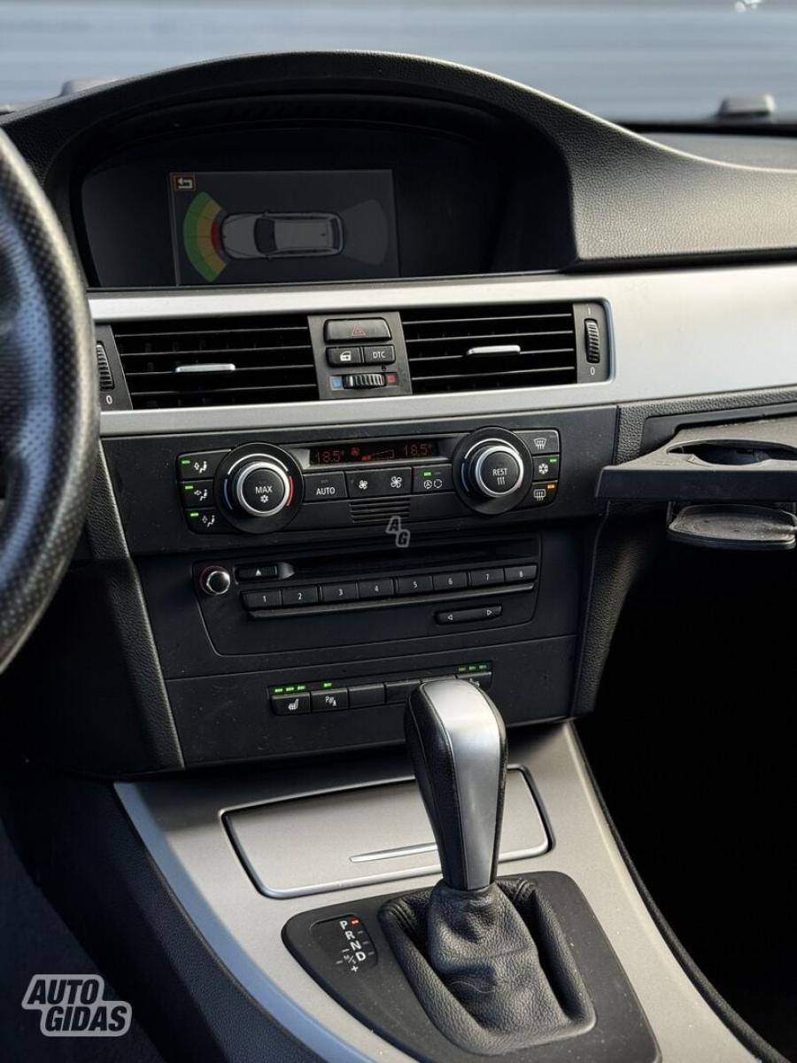 Black BMW 320 2008 in Klaipeda, with an engine capacity of 2.00 L and mileage of 285 thousand km for 2850 €, photo 7 on AUTOMOTO.COM.LV