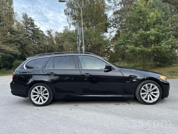 Black BMW 320 2009 in Jurmala, with an engine capacity of 2.00 L and mileage of 327 thousand km for 4000 €, photo 8 on AUTOMOTO.COM.LV