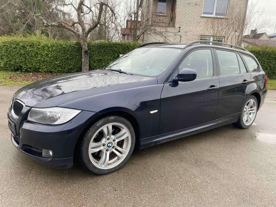 Black BMW 320 2009 in Birzai, with an engine capacity of 2.00 L and mileage of 298 thousand km for 3550 €, photo 2 on AUTOMOTO.COM.LV