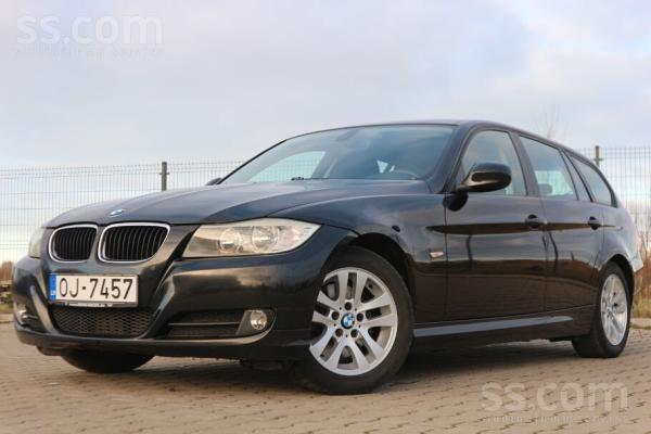 Black BMW 320 2009 in Riga, with an engine capacity of 2.00 L and mileage of 277 thousand km for 4300 €, photo 4 on AUTOMOTO.COM.LV