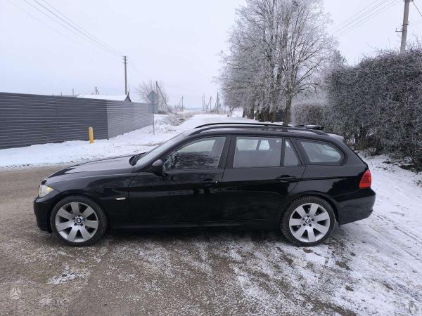 Black BMW 320 2009 in Marijampole, with an engine capacity of 2.00 L and mileage of 290 thousand km for 4300 €, photo 2 on AUTOMOTO.COM.LV