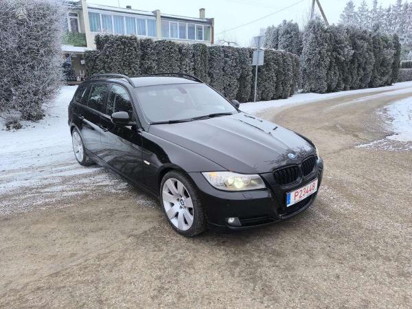 Black BMW 320 2009 in Marijampole, with an engine capacity of 2.00 L and mileage of 290 thousand km for 4300 €, photo 7 on AUTOMOTO.COM.LV