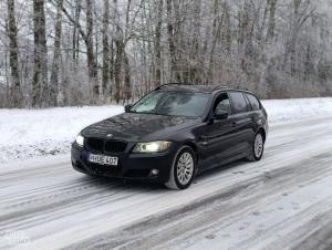 Black BMW 320 2009 in Kaunas, with an engine capacity of 2.00 L and mileage of 397 thousand km for 3200 €, photo  on AUTOMOTO.COM.LV