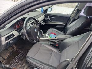 Melns BMW 320 2009 Kauņa, ar dzinēja tilpumu 2.00 L un nobraukumu 397 tūkst. km par 3200 €, foto 12 vietnē AUTOMOTO.COM.LV