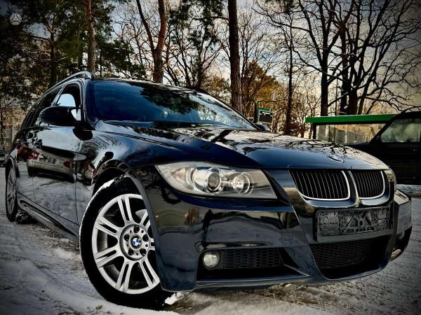 Black BMW 320 2009 in Alytus, with an engine capacity of 2.00 L and mileage of 291 thousand km for 5750 €, photo 1 on AUTOMOTO.COM.LV