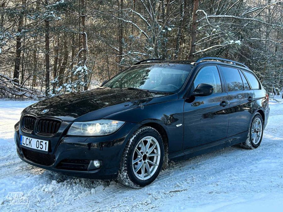 Melns BMW 320 2009 Viļņa, ar dzinēja tilpumu 2.00 L un nobraukumu 341 tūkst. km par 2999 €, foto 1 vietnē AUTOMOTO.COM.LV