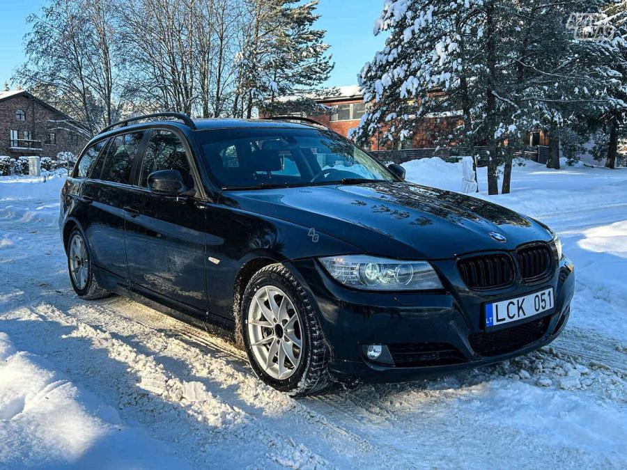 Melns BMW 320 2009 Viļņa, ar dzinēja tilpumu 2.00 L un nobraukumu 341 tūkst. km par 2999 €, foto 3 vietnē AUTOMOTO.COM.LV