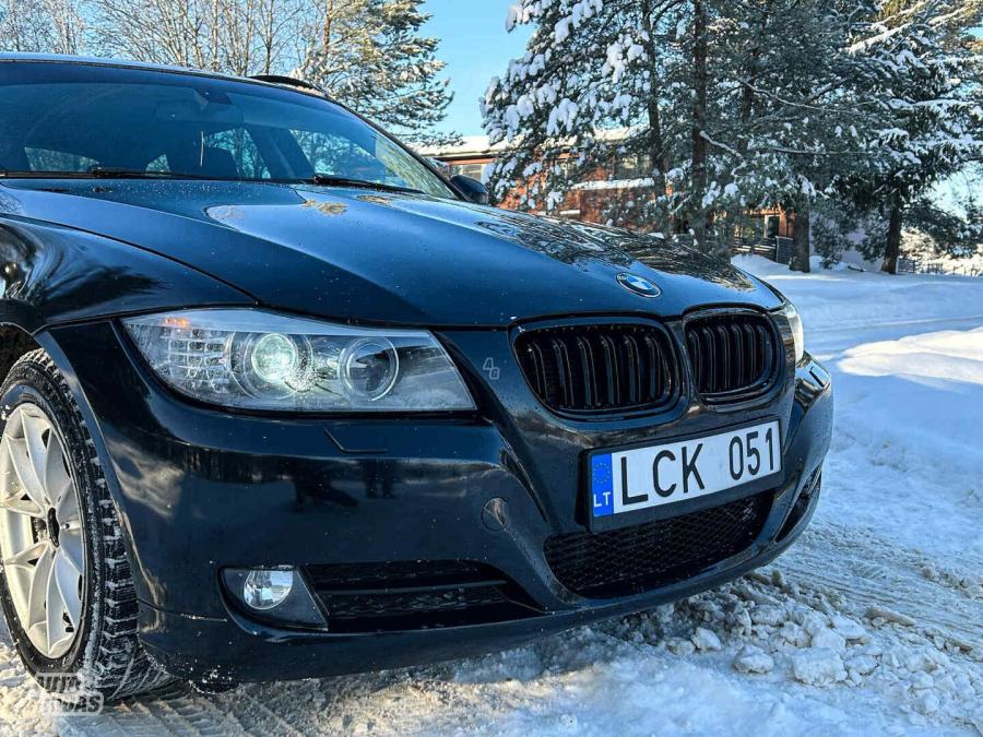 Melns BMW 320 2009 Viļņa, ar dzinēja tilpumu 2.00 L un nobraukumu 341 tūkst. km par 2999 €, foto 4 vietnē AUTOMOTO.COM.LV