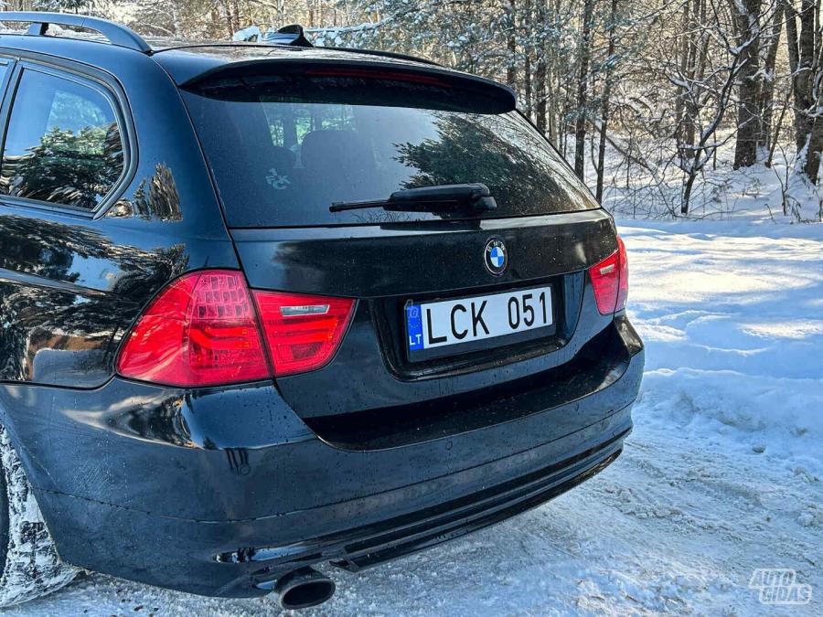 Melns BMW 320 2009 Viļņa, ar dzinēja tilpumu 2.00 L un nobraukumu 341 tūkst. km par 2999 €, foto 6 vietnē AUTOMOTO.COM.LV