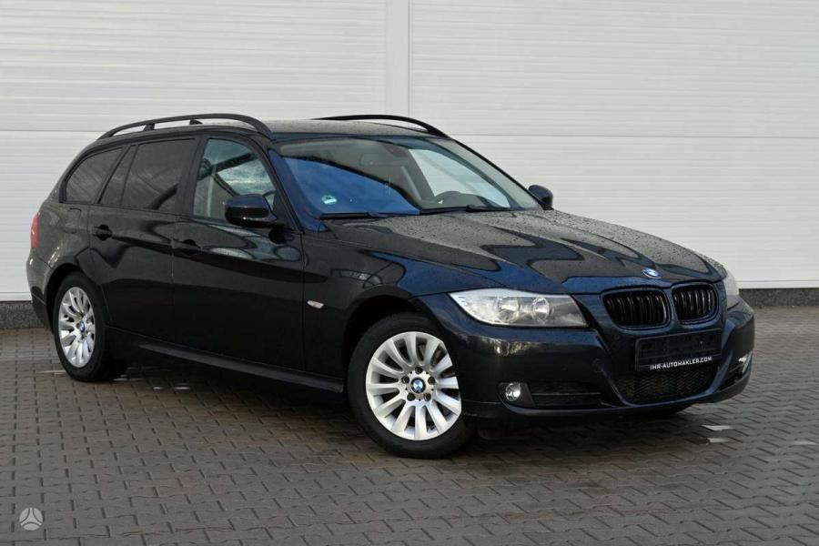 Black BMW 320 2009 in Kretinga, with an engine capacity of 2.00 L and mileage of 297 thousand km for 5349 €, photo 1 on AUTOMOTO.COM.LV