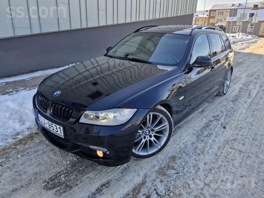 Melns BMW 320 2009 Bauska, ar dzinēja tilpumu 2.00 L un nobraukumu 340 tūkst. km par 6850 €, foto 3 vietnē AUTOMOTO.COM.LV