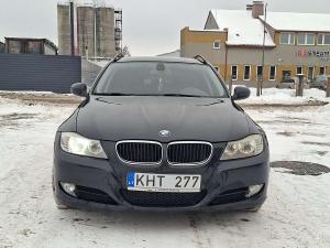Black BMW 320 2009 in Silute, with an engine capacity of 2.00 L and mileage of 331 thousand km for 3500 €, photo 7 on AUTOMOTO.COM.LV