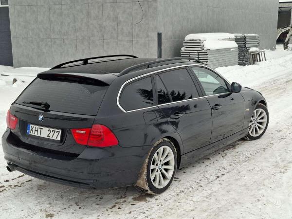 Black BMW 320 2009 in Silute, with an engine capacity of 2.00 L and mileage of 331 thousand km for 3500 €, photo 10 on AUTOMOTO.COM.LV