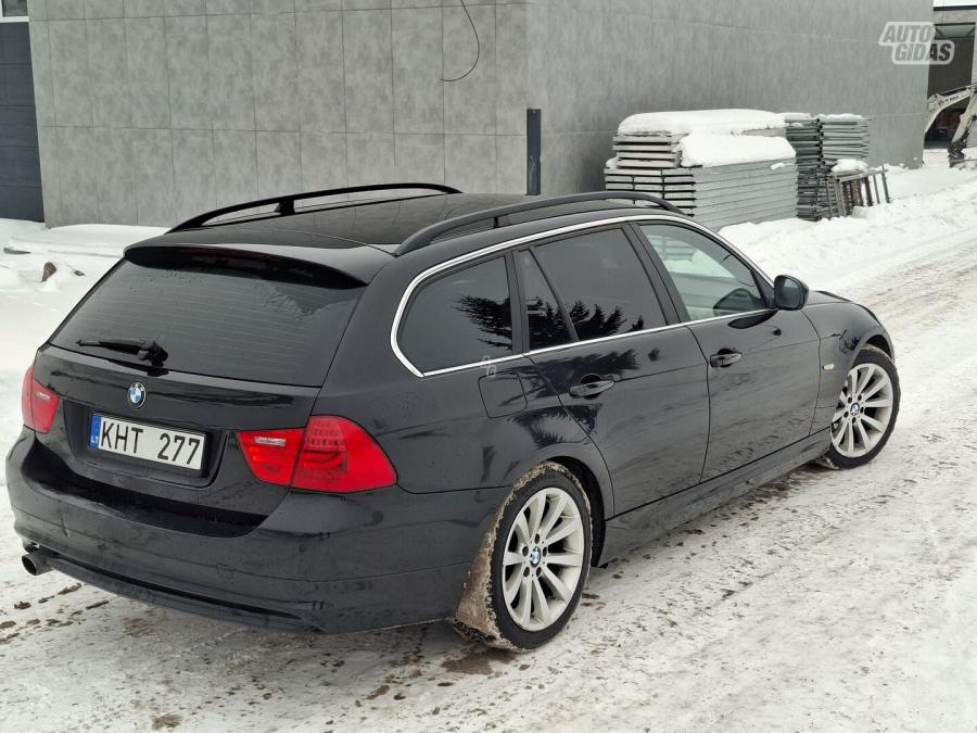 Black BMW 320 2009 in Silute, with an engine capacity of 2.00 L and mileage of 331 thousand km for 3500 €, photo 5 on AUTOMOTO.COM.LV