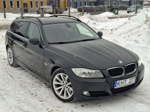 Black BMW 320 2009 in Silute, with an engine capacity of 2.00 L and mileage of 331 thousand km for 3500 €, photo 6 on AUTOMOTO.COM.LV