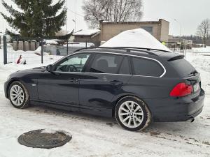 Black BMW 320 2009 in Silute, with an engine capacity of 2.00 L and mileage of 331 thousand km for 3500 €, photo 7 on AUTOMOTO.COM.LV