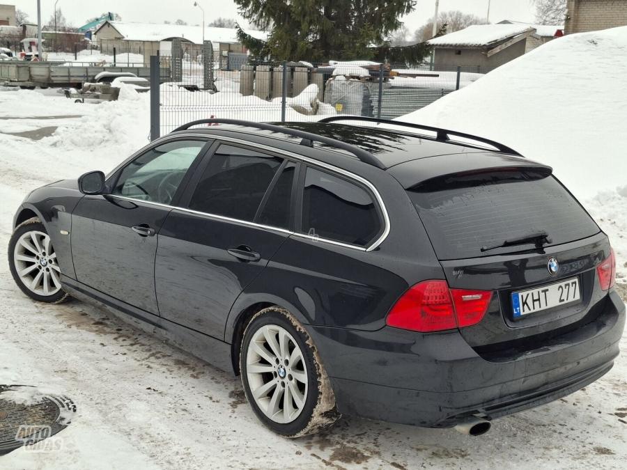 Black BMW 320 2009 in Silute, with an engine capacity of 2.00 L and mileage of 331 thousand km for 3500 €, photo 10 on AUTOMOTO.COM.LV
