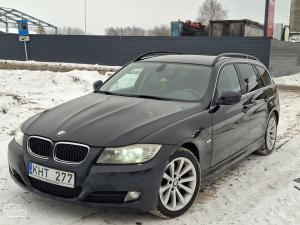 Black BMW 320 2009 in Silute, with an engine capacity of 2.00 L and mileage of 331 thousand km for 3500 €, photo 11 on AUTOMOTO.COM.LV