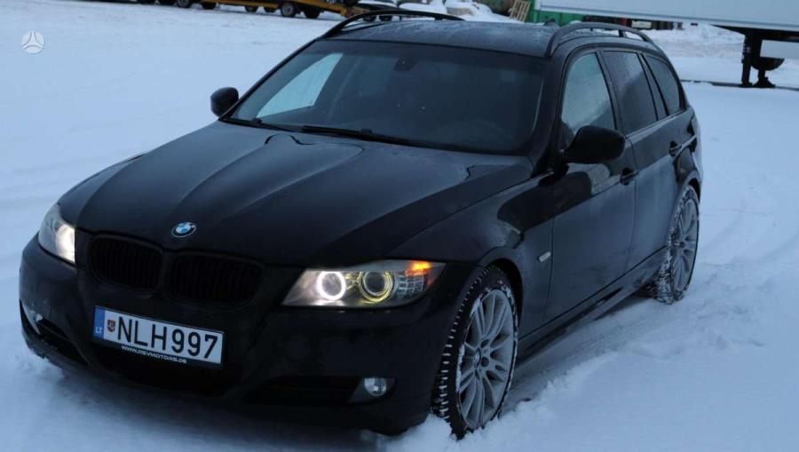 Melns BMW 320 2009 Klaipėda, ar dzinēja tilpumu 2.00 L un nobraukumu 297 tūkst. km par 4700 €, foto 2 vietnē AUTOMOTO.COM.LV