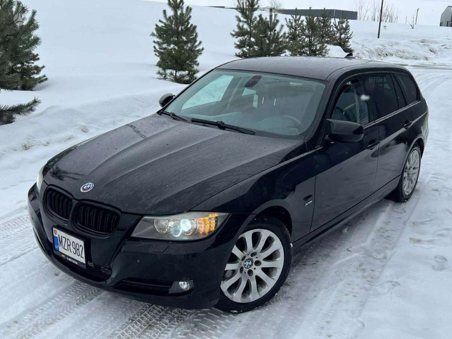 Black BMW 320 2009 in Kaunas, with an engine capacity of 0.00 L and mileage of 336 thousand km for 3550 €, photo 2 on AUTOMOTO.COM.LV