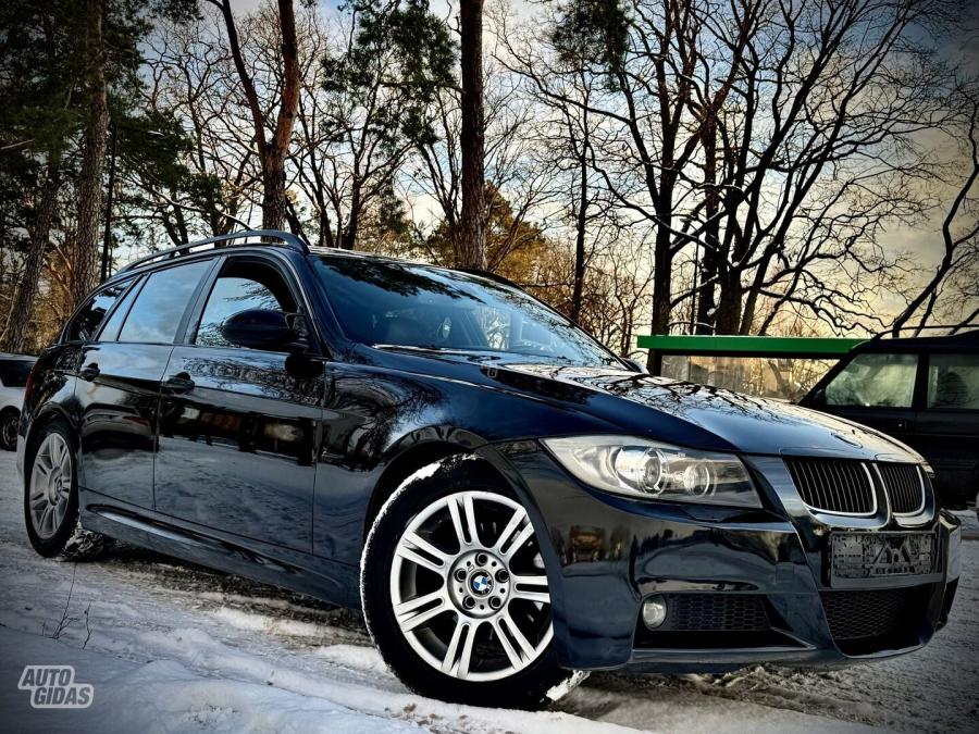 Black BMW 320 2009 in Alytus, with an engine capacity of 2.00 L and mileage of 301 thousand km for 4850 €, photo 7 on AUTOMOTO.COM.LV