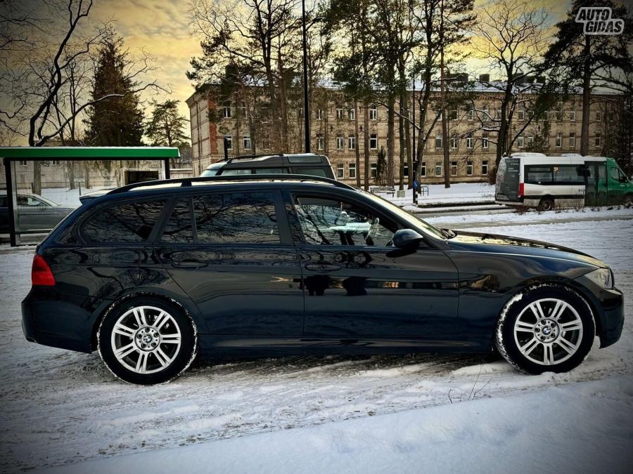Black BMW 320 2009 in Alytus, with an engine capacity of 2.00 L and mileage of 301 thousand km for 4850 €, photo 9 on AUTOMOTO.COM.LV