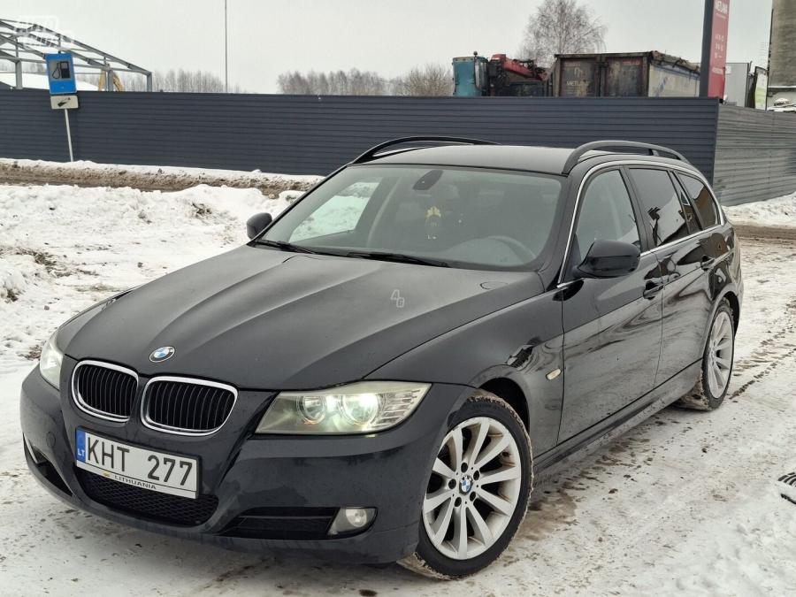 Black BMW 320 2009 in Silute, with an engine capacity of 2.00 L and mileage of 331 thousand km for 3500 €, photo 4 on AUTOMOTO.COM.LV