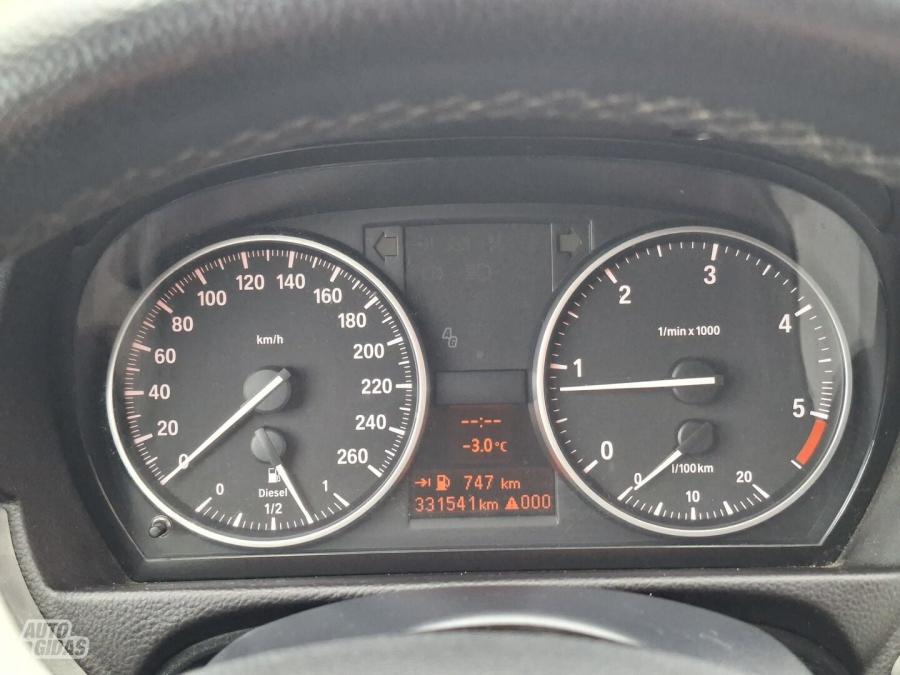 Black BMW 320 2009 in Silute, with an engine capacity of 2.00 L and mileage of 331 thousand km for 3500 €, photo 14 on AUTOMOTO.COM.LV