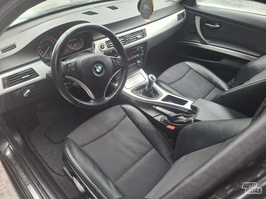 Black BMW 320 2009 in Silute, with an engine capacity of 2.00 L and mileage of 331 thousand km for 3500 €, photo 24 on AUTOMOTO.COM.LV