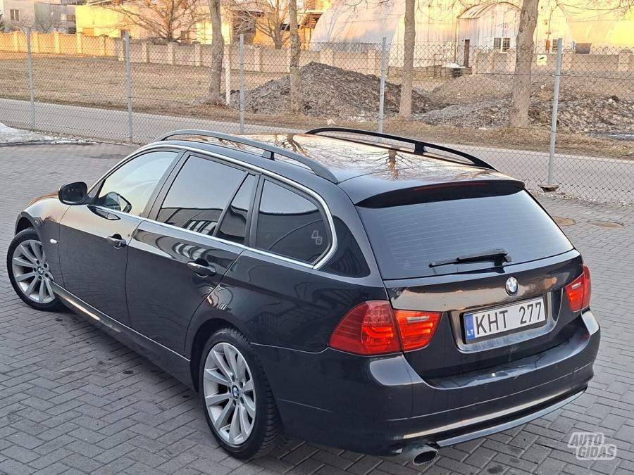 Black BMW 320 2009 in Silute, with an engine capacity of 2.00 L and mileage of 331 thousand km for 3350 €, photo 3 on AUTOMOTO.COM.LV