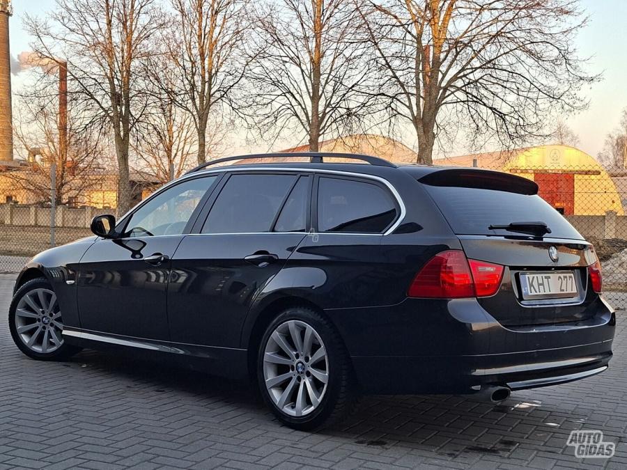 Black BMW 320 2009 in Silute, with an engine capacity of 2.00 L and mileage of 331 thousand km for 3350 €, photo 7 on AUTOMOTO.COM.LV