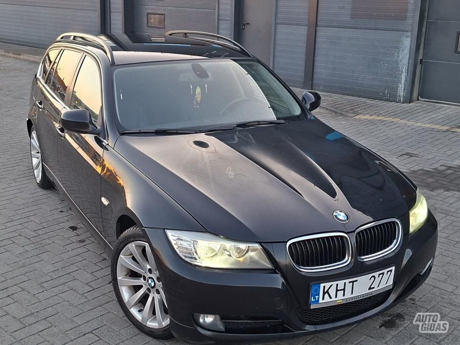 Black BMW 320 2009 in Silute, with an engine capacity of 2.00 L and mileage of 331 thousand km for 3350 €, photo 2 on AUTOMOTO.COM.LV