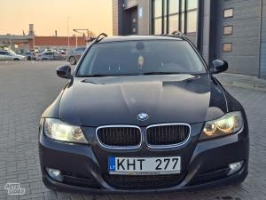 Black BMW 320 2009 in Silute, with an engine capacity of 2.00 L and mileage of 331 thousand km for 3350 €, photo 9 on AUTOMOTO.COM.LV