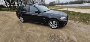 Black BMW 320 2009 in Silute, with an engine capacity of 2.00 L and mileage of 357 thousand km for 3000 €, photo 4 on AUTOMOTO.COM.LV