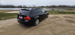 Black BMW 320 2009 in Silute, with an engine capacity of 2.00 L and mileage of 357 thousand km for 3000 €, photo 5 on AUTOMOTO.COM.LV