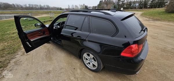 Black BMW 320 2009 in Silute, with an engine capacity of 2.00 L and mileage of 357 thousand km for 3000 €, photo 6 on AUTOMOTO.COM.LV