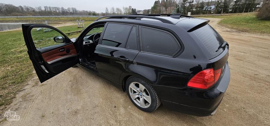 Black BMW 320 2009 in Silute, with an engine capacity of 2.00 L and mileage of 357 thousand km for 3000 €, photo 7 on AUTOMOTO.COM.LV