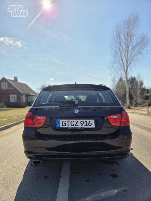 Black BMW 320 2009 in Plunge, with an engine capacity of 2.00 L and mileage of 365 thousand km for 2999 €, photo 8 on AUTOMOTO.COM.LV