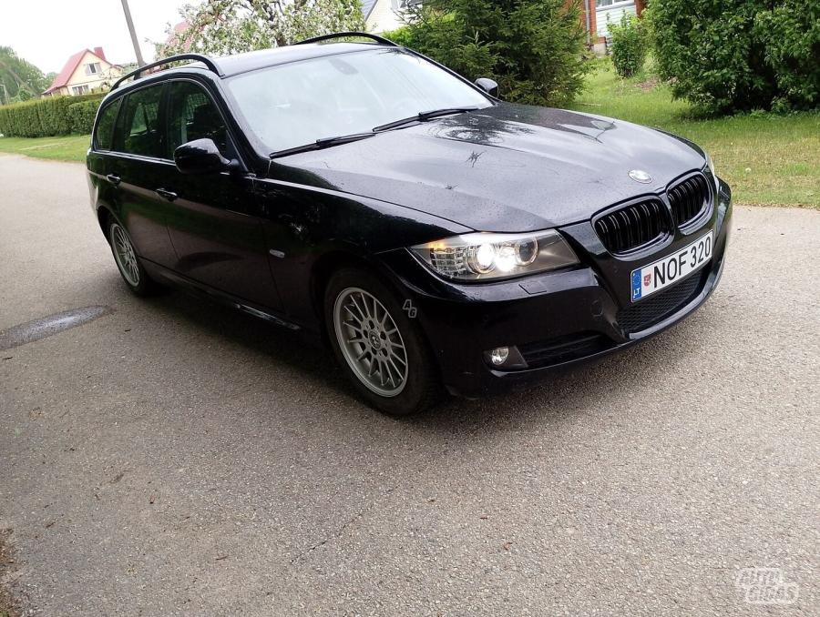 Black BMW 320 2009 in Vilnius, with an engine capacity of 2.00 L and mileage of 151 thousand km for 2950 €, photo 4 on AUTOMOTO.COM.LV