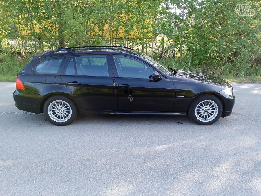 Black BMW 320 2009 in Vilnius, with an engine capacity of 2.00 L and mileage of 151 thousand km for 2950 €, photo 6 on AUTOMOTO.COM.LV