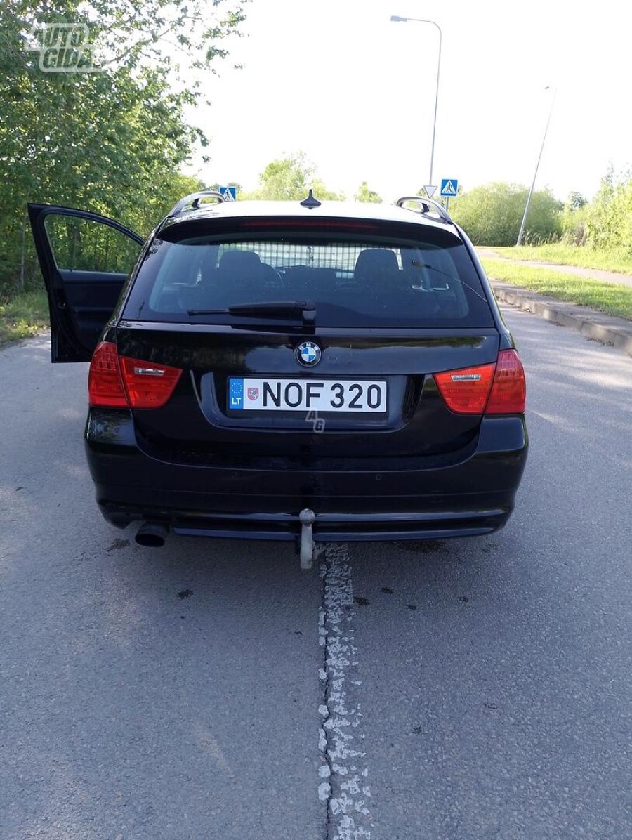 Black BMW 320 2009 in Vilnius, with an engine capacity of 2.00 L and mileage of 151 thousand km for 2950 €, photo 8 on AUTOMOTO.COM.LV
