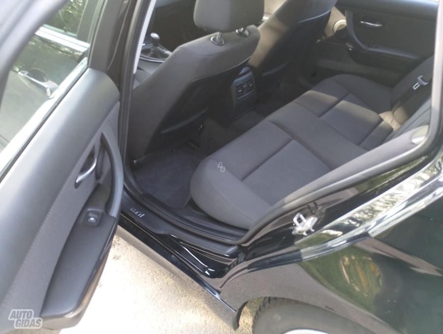 Black BMW 320 2009 in Vilnius, with an engine capacity of 2.00 L and mileage of 151 thousand km for 2950 €, photo 11 on AUTOMOTO.COM.LV