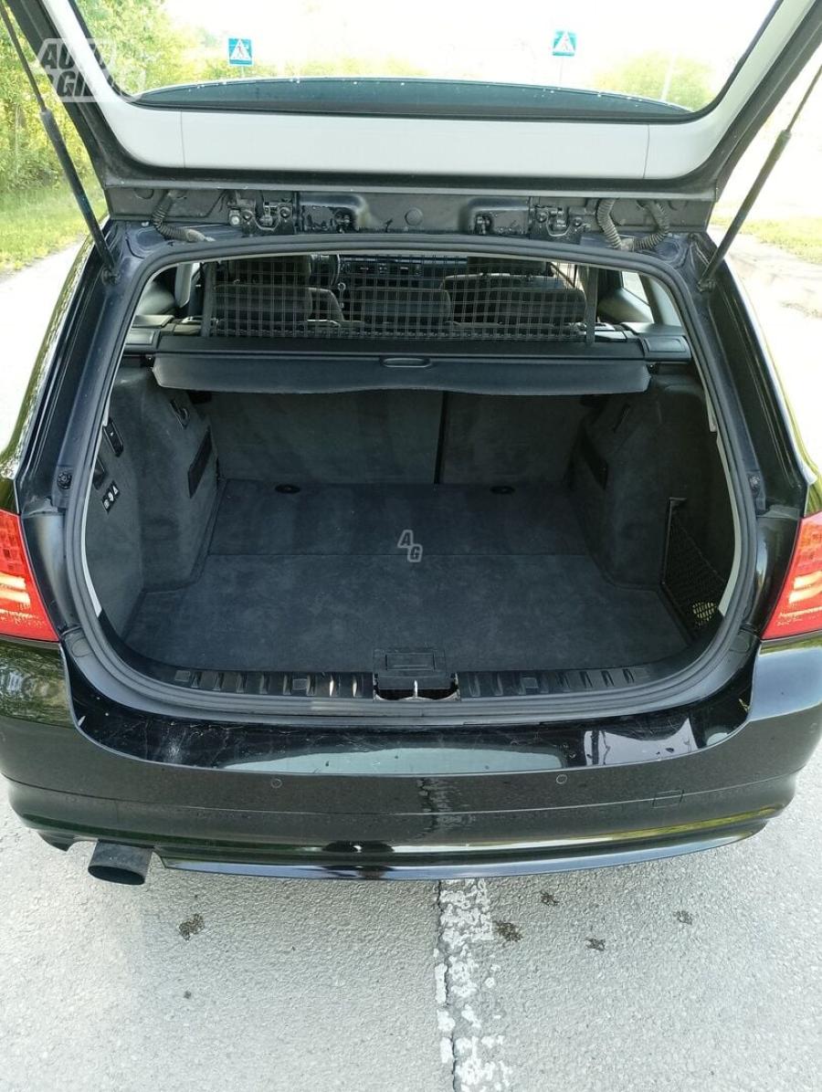 Black BMW 320 2009 in Vilnius, with an engine capacity of 2.00 L and mileage of 151 thousand km for 2950 €, photo 13 on AUTOMOTO.COM.LV